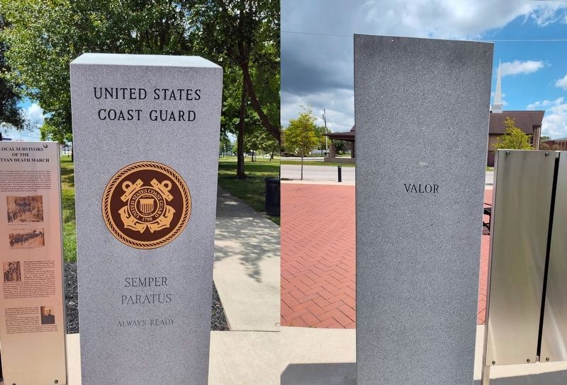 Fort Recovery Veterans Plaza, a War Memorial