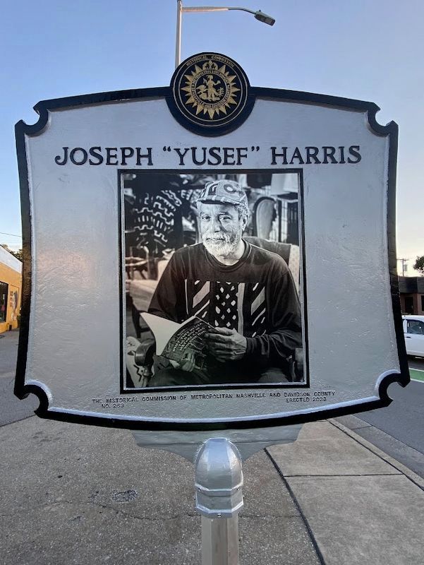 Joseph "Yusef" Harris Historical Marker