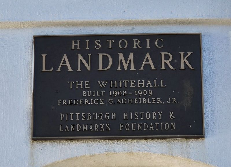 The Whitehall Historical Marker