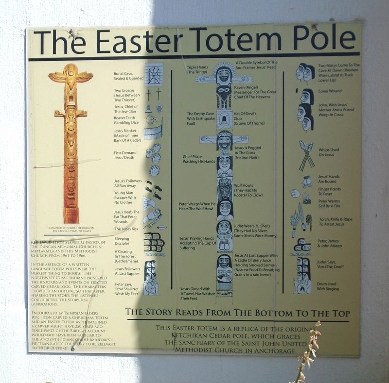 The Easter Totem Pole Historical Marker