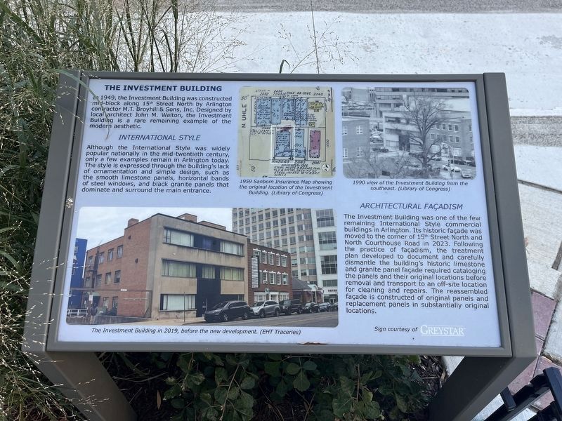 The Investment Building Historical Marker