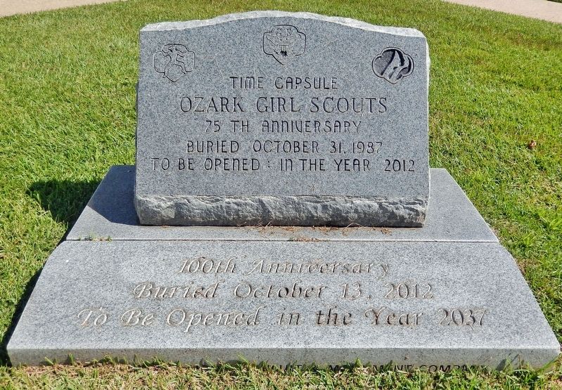 Ozark Girl Scouts Historical Marker