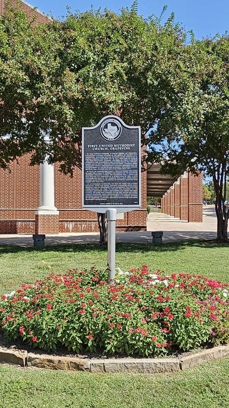 First United Methodist Church, Grapevine Historical Marker