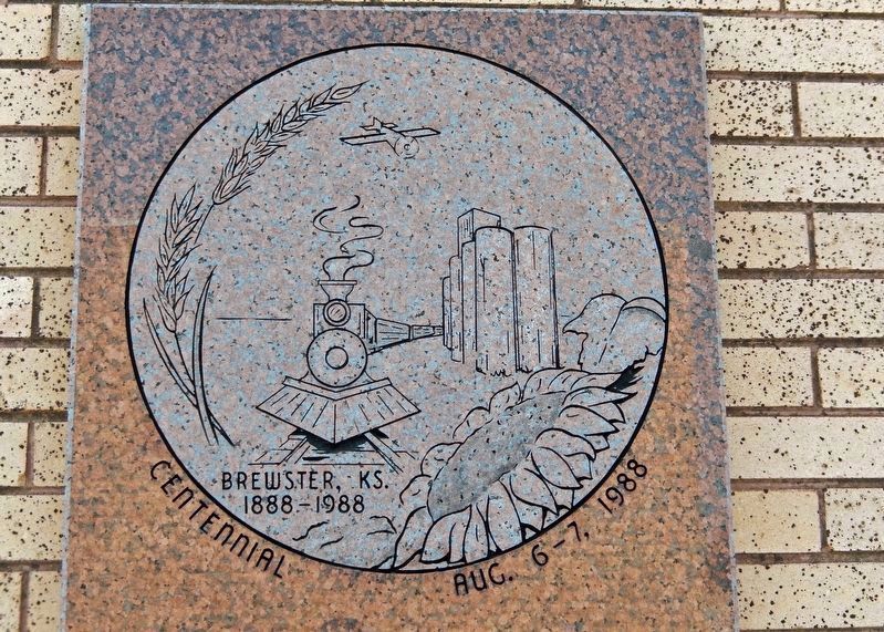 Brewster, Kansas Historical Marker