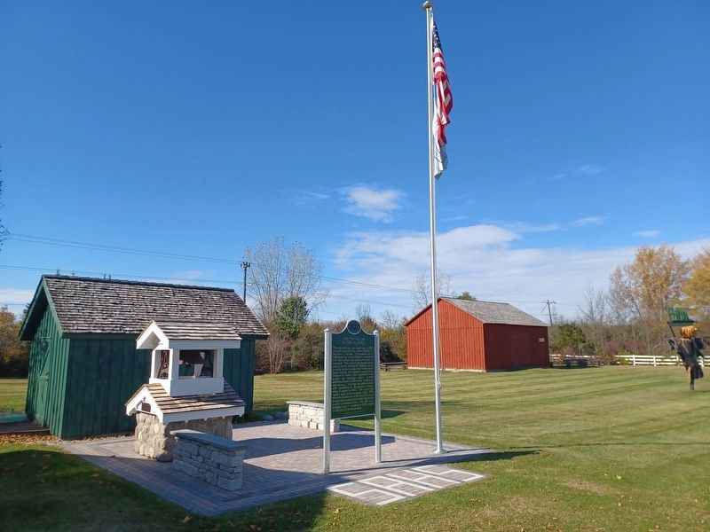 South Salem Stone School / Dickerson Barn Historical Marker