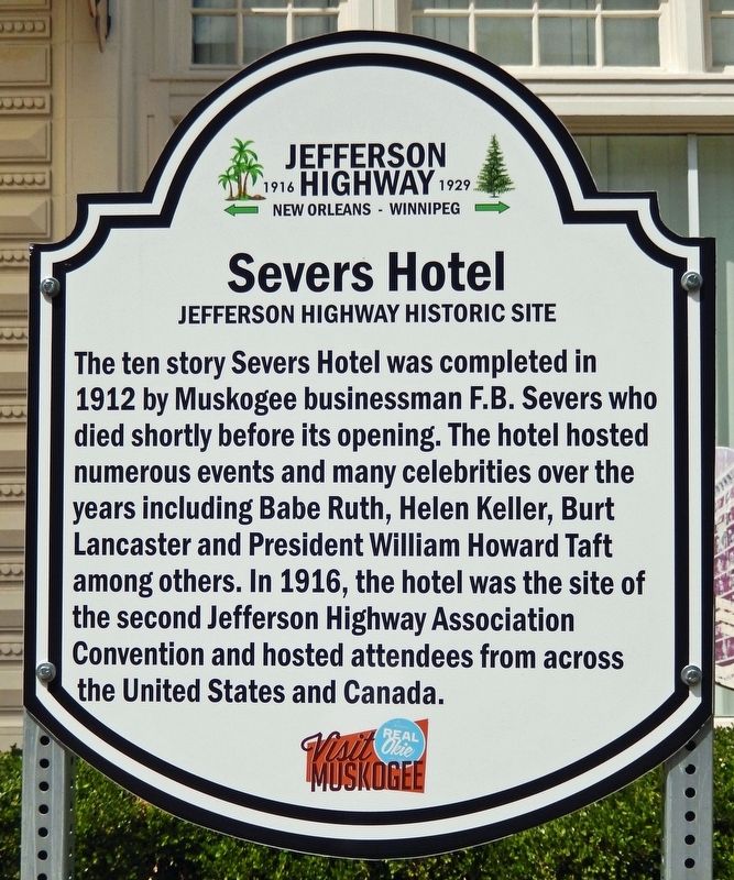 Severs Hotel Historical Marker