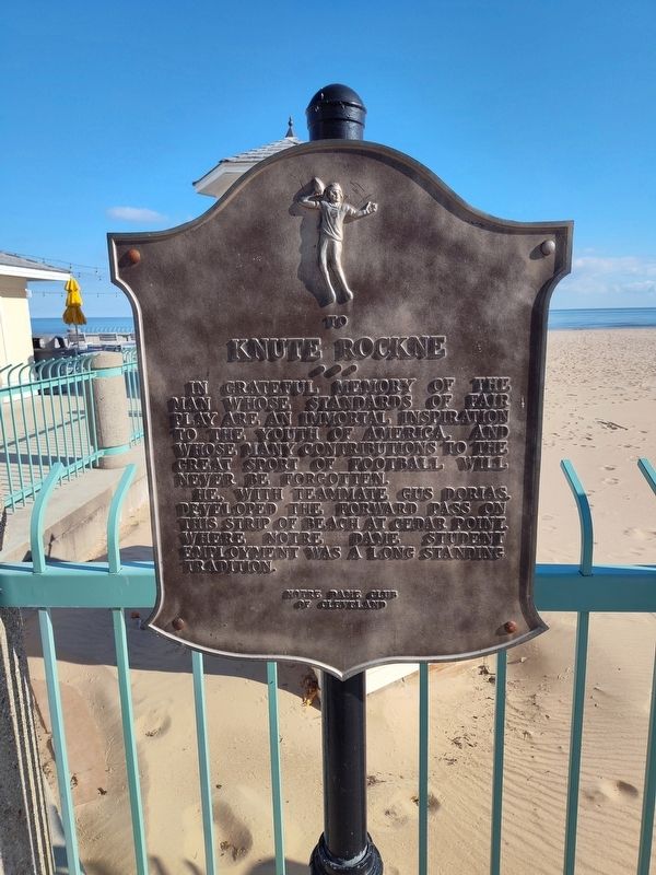 Knute Rockne Historical Marker