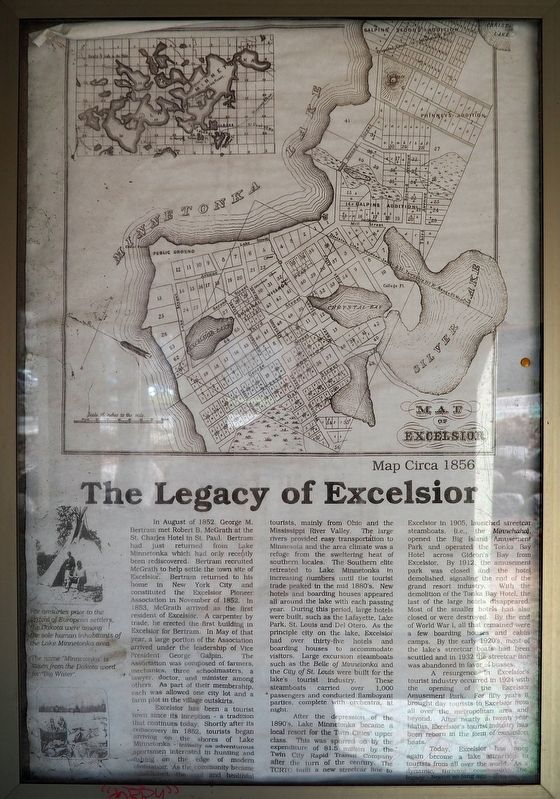 The Legacy of Excelsior Historical Marker
