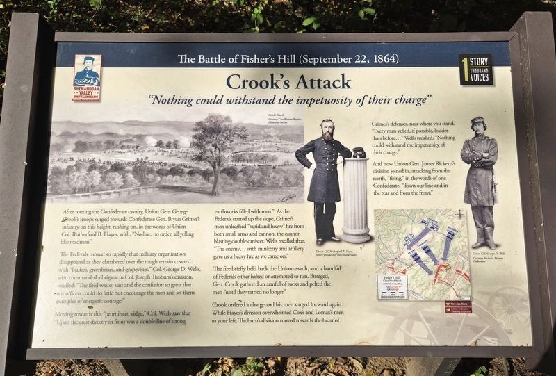 Crook's Attack Historical Marker