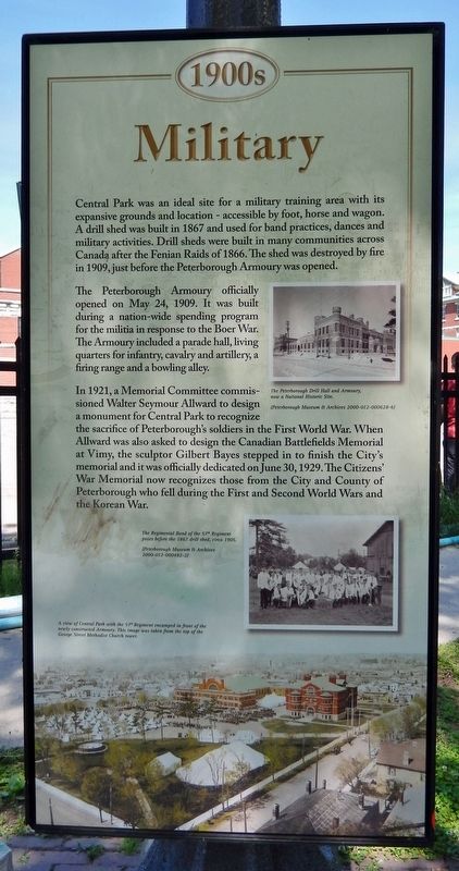 Military Historical Marker