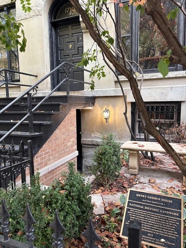 Henry Gerber House Historical Marker