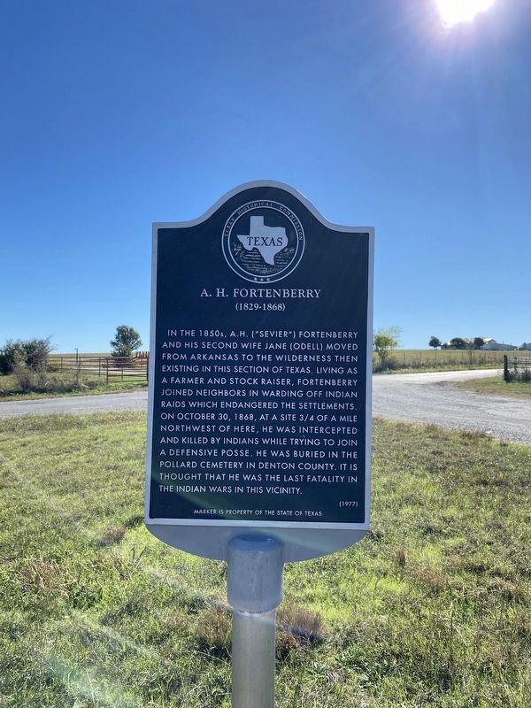 A. H. Fortenberry Historical Marker