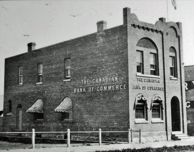 Canadian Bank of Commerce Historical Marker