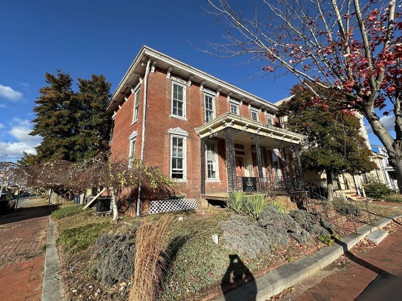 123 West Main St. Historical Marker
