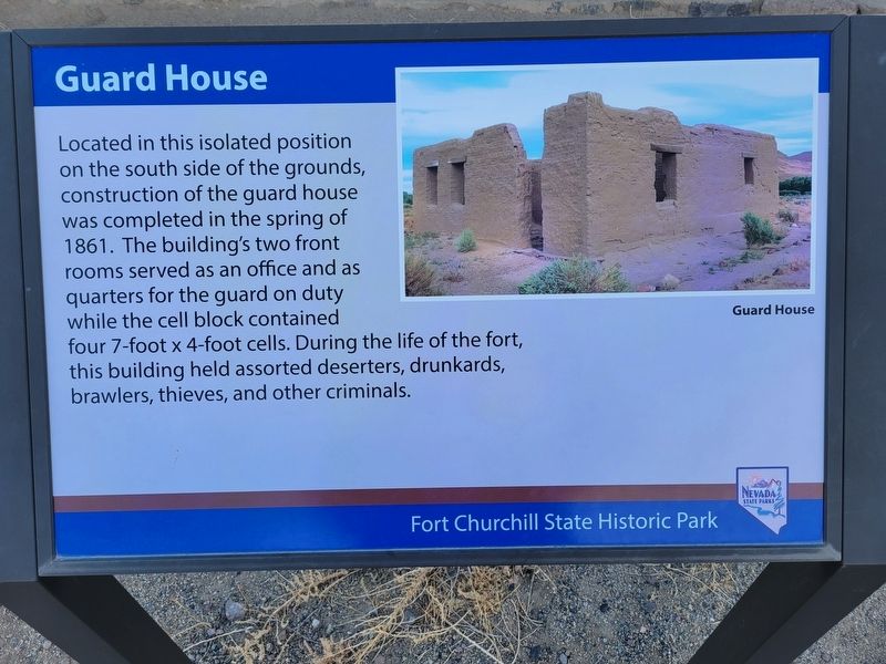 Guard House Historical Marker