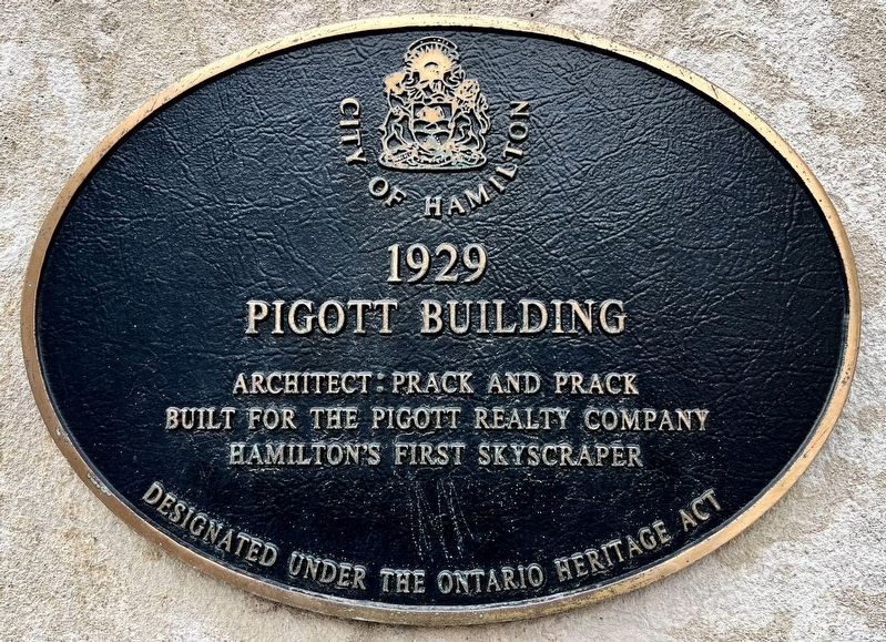 Pigott Building Historical Marker