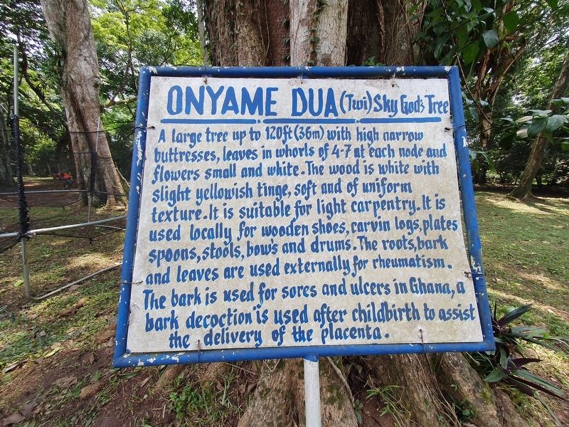 Onyame Dua Historical Marker