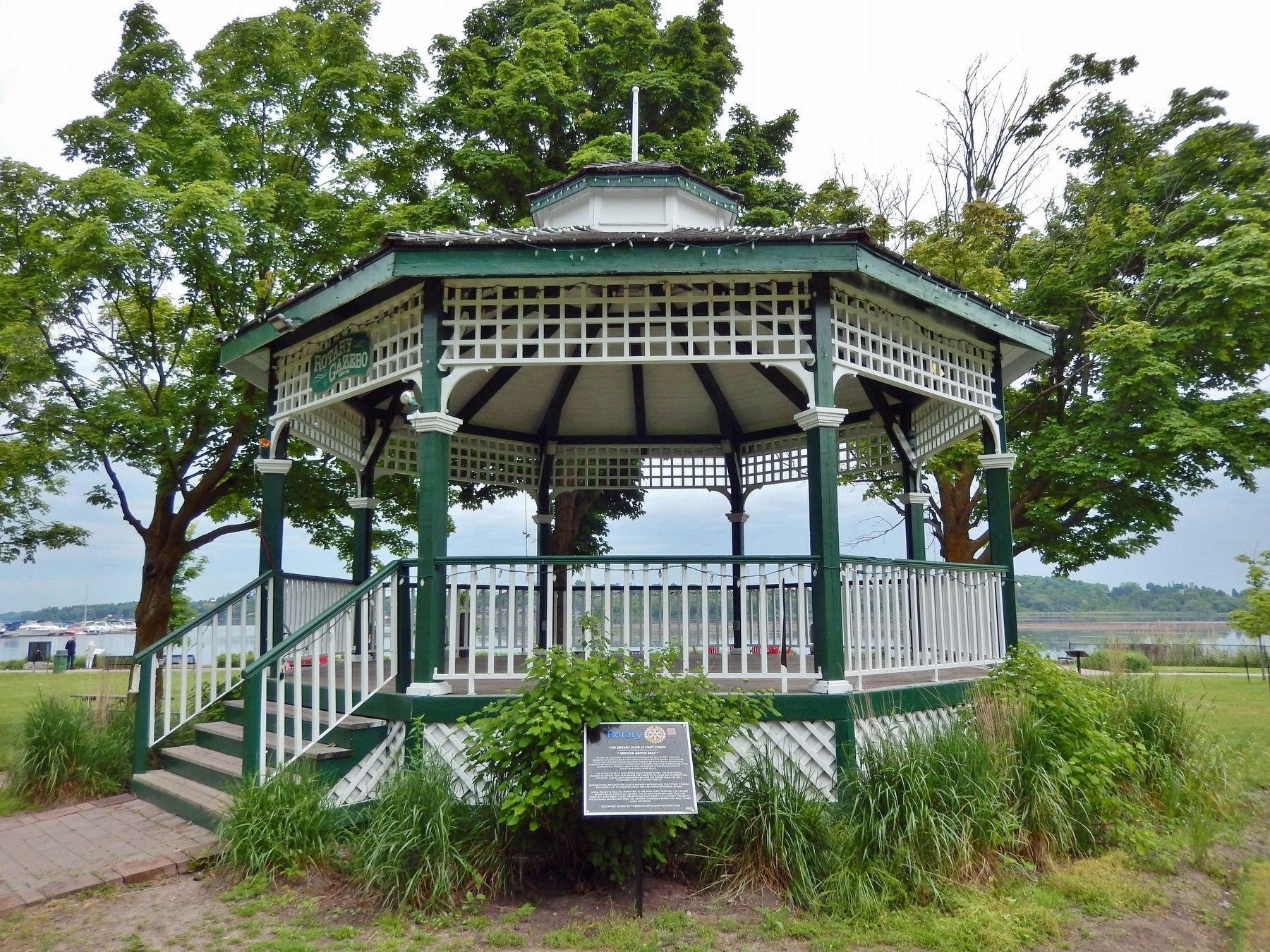 The Rotary Club of Port Perry Historical Marker