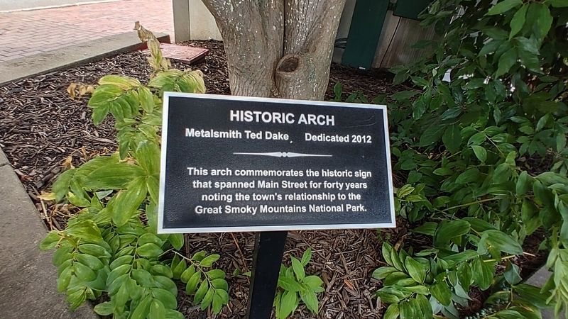 Historic Arch Historical Marker