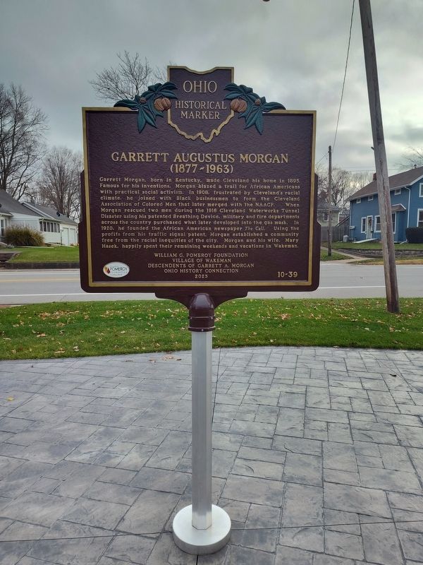 Garrett Augustus Morgan (1877-1963) / Garrett Morgan's Wakeman Country ...