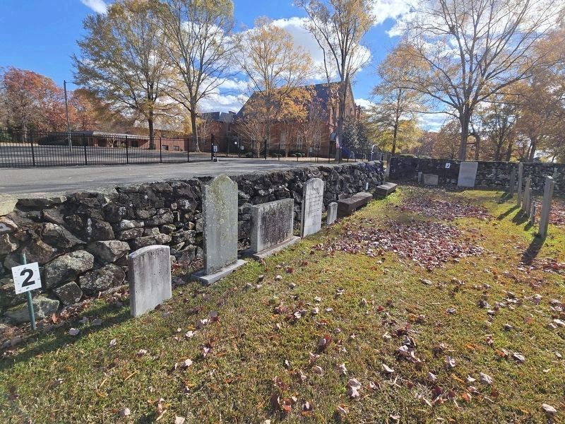 Historic Memorial Grave Stones Historical Marker