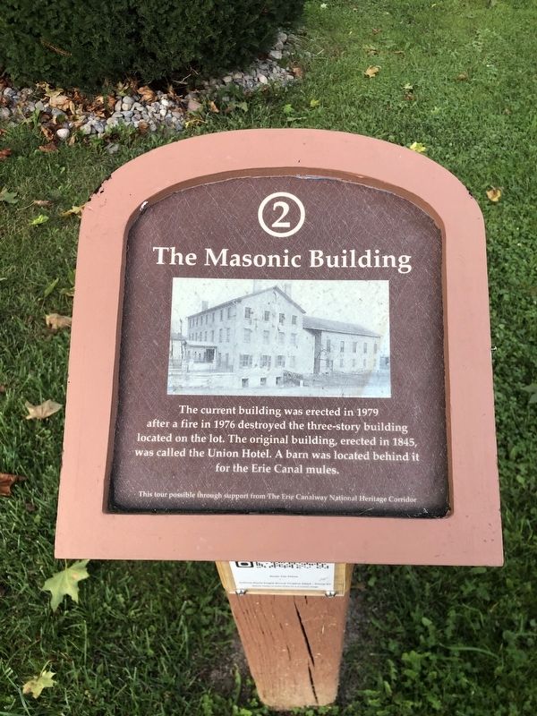 The Masonic Building Historical Marker