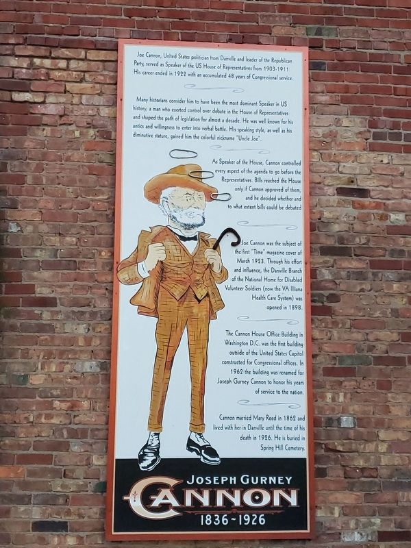 Joseph Gurney Cannon Historical Marker
