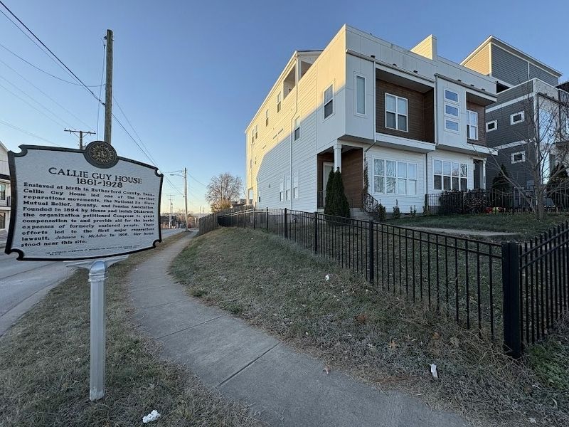 Callie Guy House Historical Marker
