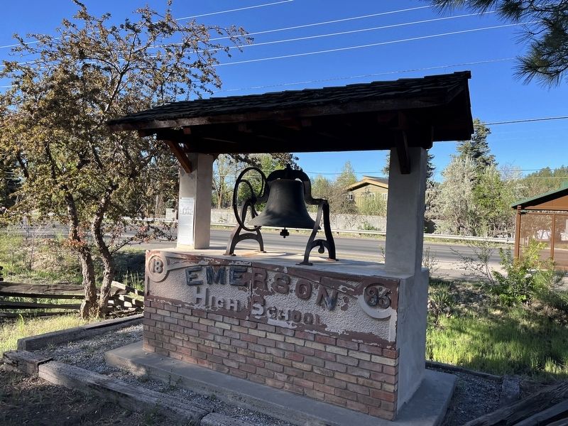 Emerson School Bell Historical Marker