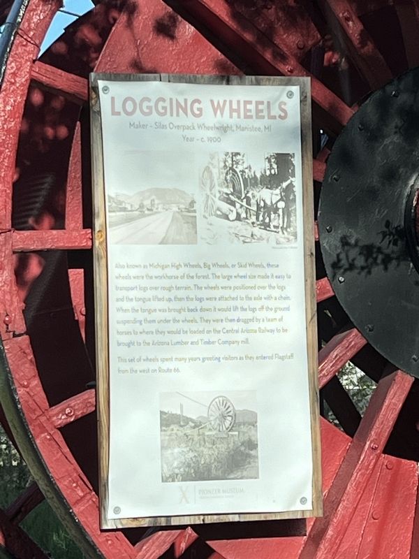 Logging Wheels Historical Marker