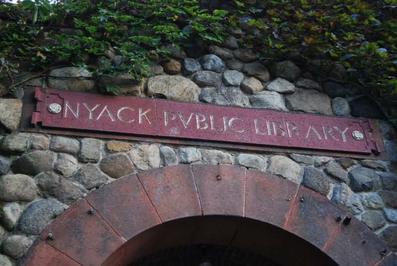 Nyack Library Historical Marker