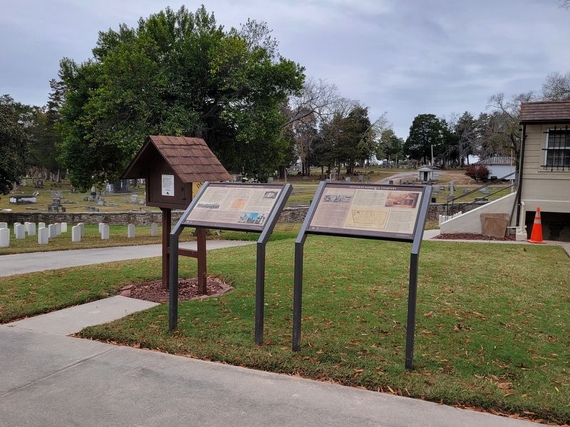 A National Cemetery System Historical Marker