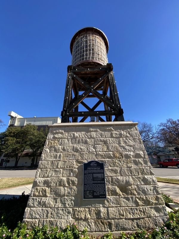 Irving's First 'Water Tower' Historical Marker