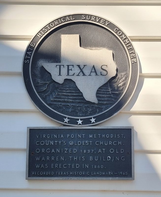 Virginia Point Methodist Historical Marker