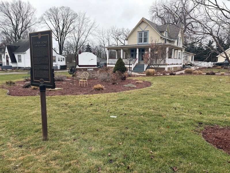 Fulton Home Historical Marker
