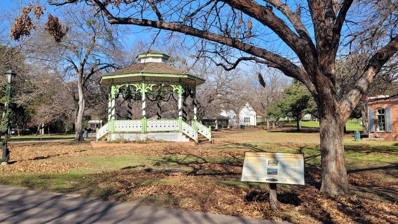 Van Cleave Bandstand Historical Marker