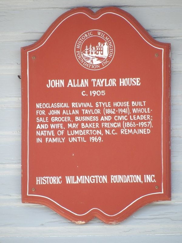 John Allan Taylor House Historical Marker
