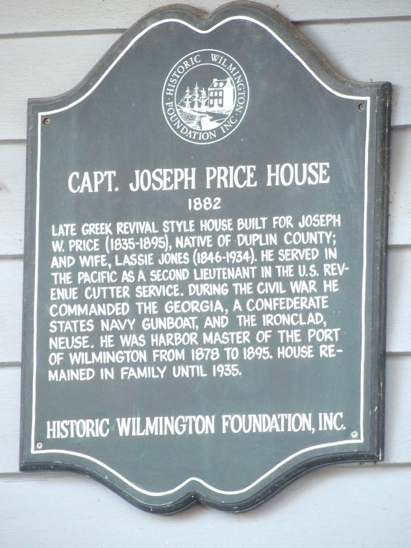 Capt. Joseph Price House Historical Marker