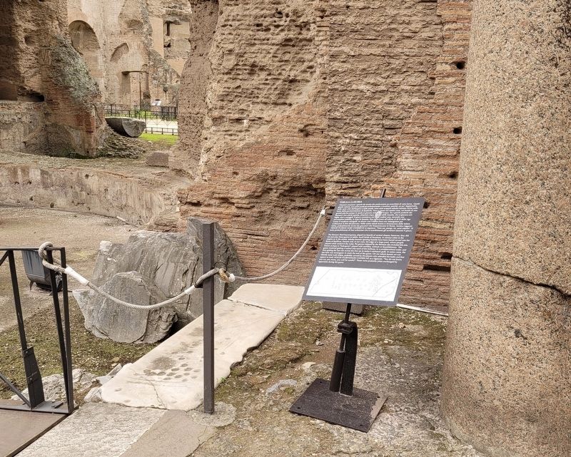 Tabula Lusoria / Game Board Historical Marker