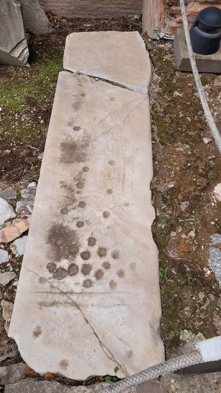 Tabula Lusoria / Game Board Historical Marker