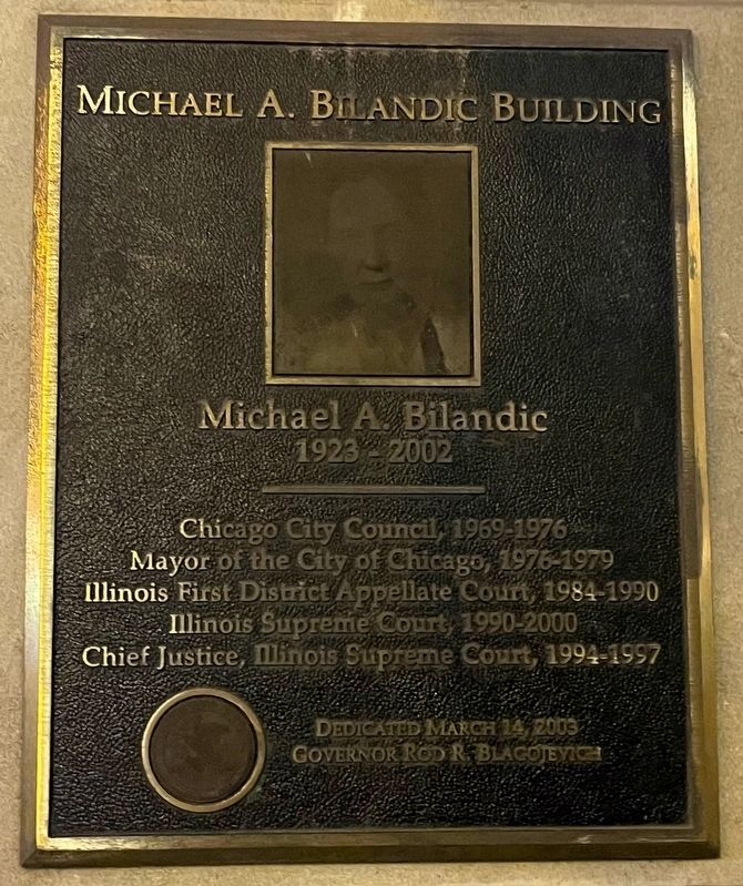 Michael A. Bilandic Historical Marker
