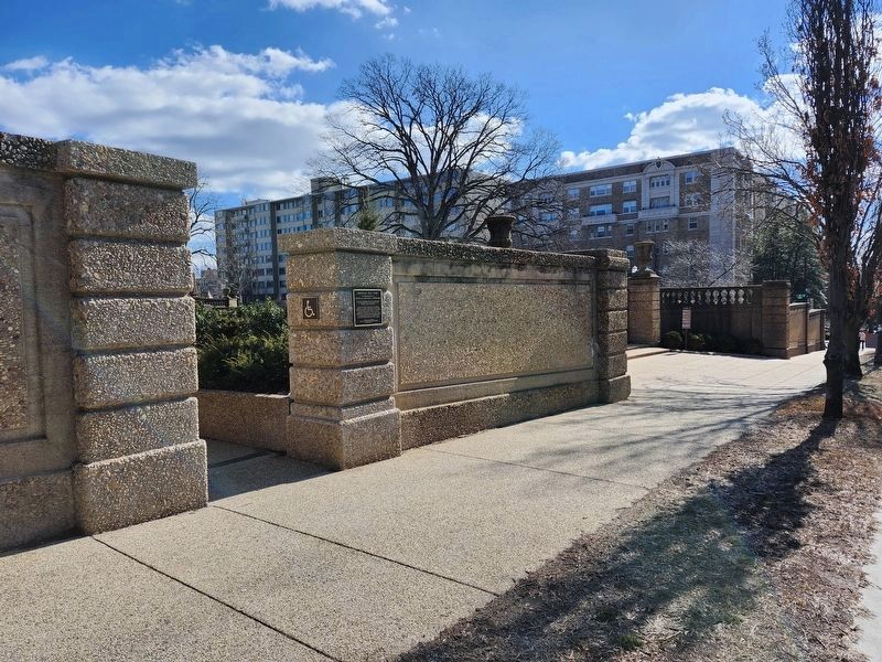 Meridian Hill Park Historical Marker