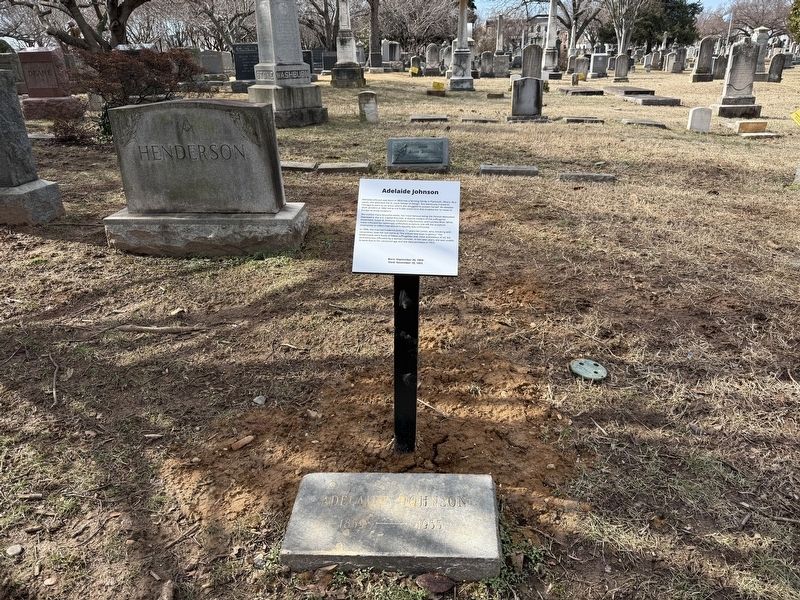 Adelaide Johnson Historical Marker