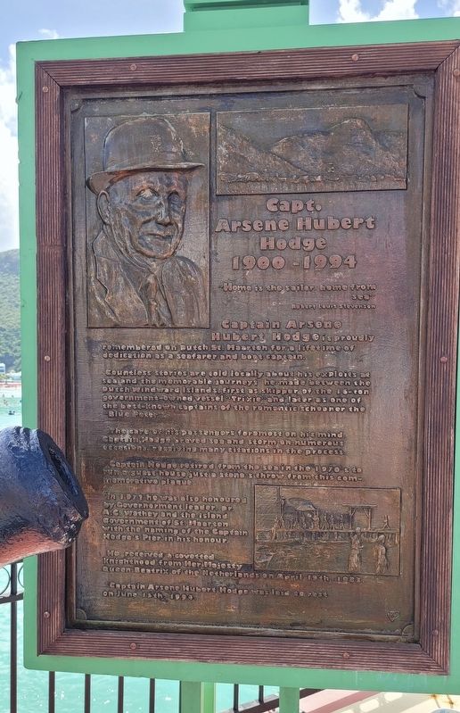 Capt. Arsene Hubert Hodge Historical Marker