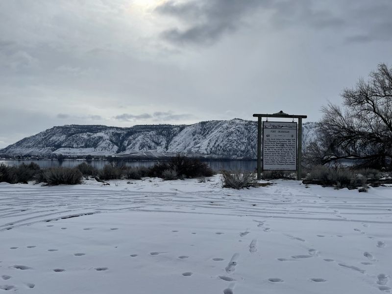 Fort Okanogan Historical Marker