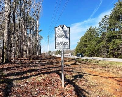 Lancaster County Home and Cemetery Historical Marker