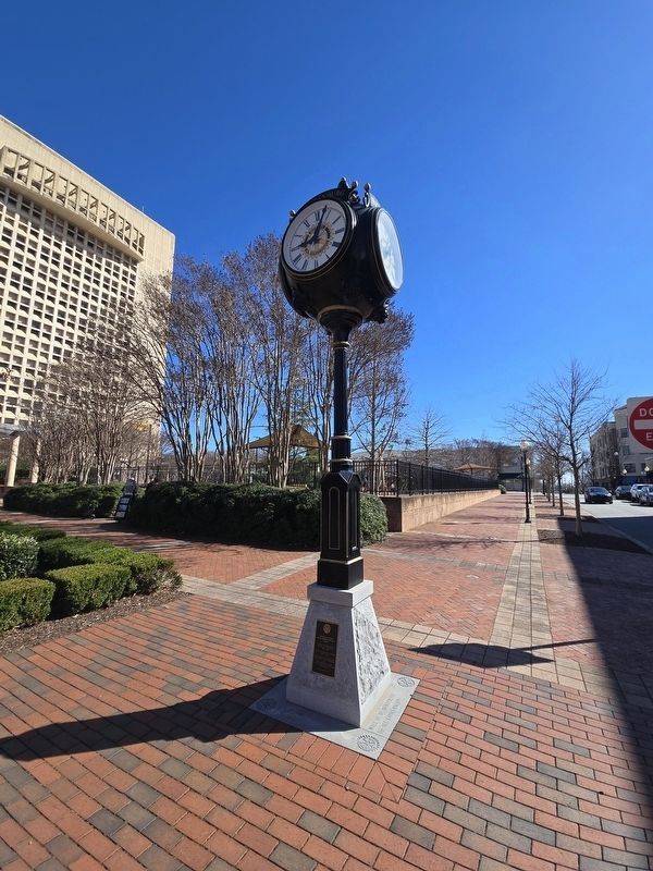 The Rotary Club of Spartanburg Centennial Clock/Object of Rotary ...