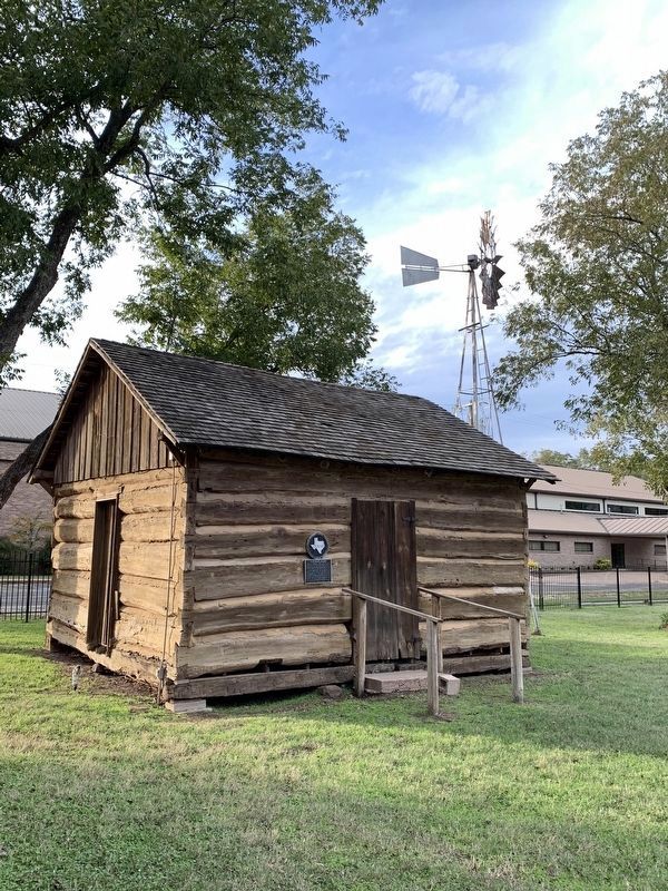Potter-Watson Log Cabin Historical Marker