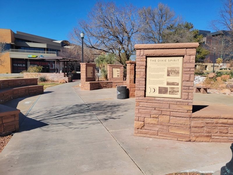 The Dixie Spirit Historical Marker
