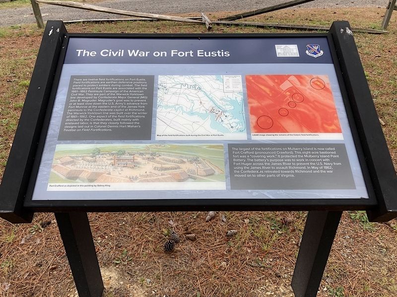 The Civil War on Fort Eustis Historical Marker